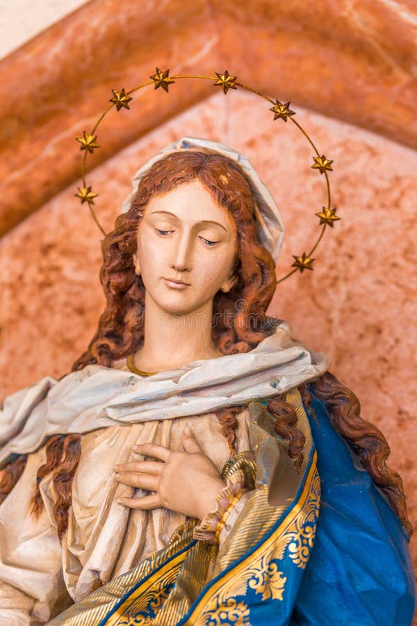 La Bienheureuse Vierge Marie Image stock - Image du fermer, religion ...