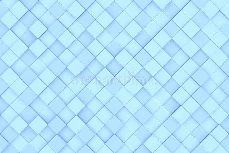 Vierkant Blauw Patroon Als Achtergrond Stock Illustratie - Illustration ...