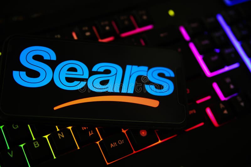 Sears App Logo on a Smartphone Screen. Editorial Photo - Image of logo ...