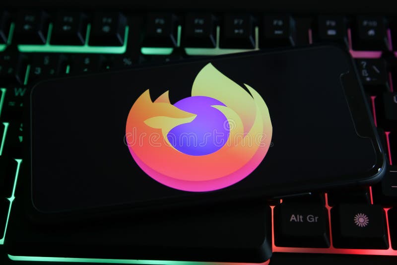 Mozilla firefox logo editorial photo. Image of keywords - 17894756
