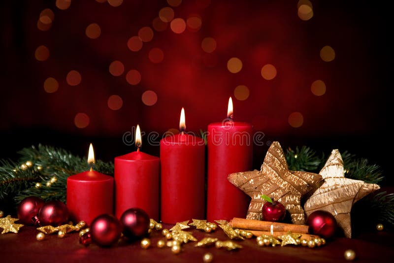 Viertes Aufkommen stockfoto. Bild von kerze, hintergründe - 11547400