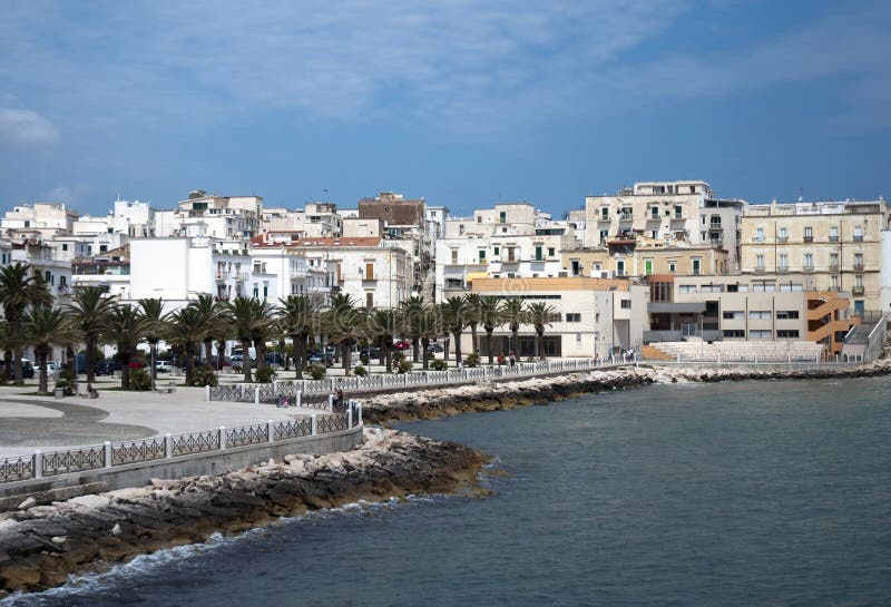 Vieste - Italy stock image. Image of europe, italy, coastline - 10108199