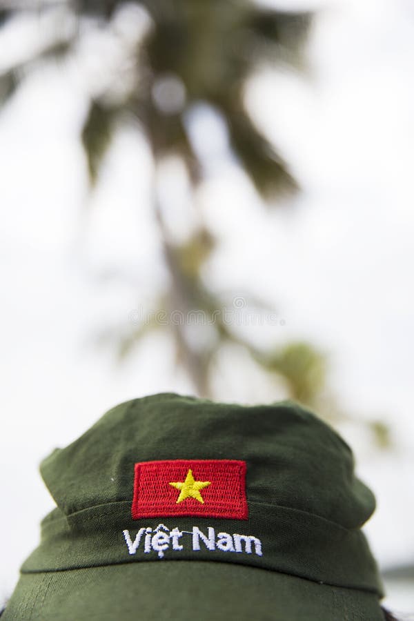 Vietnam cap stock photo. Image of sign, fashion, notice - 94973968