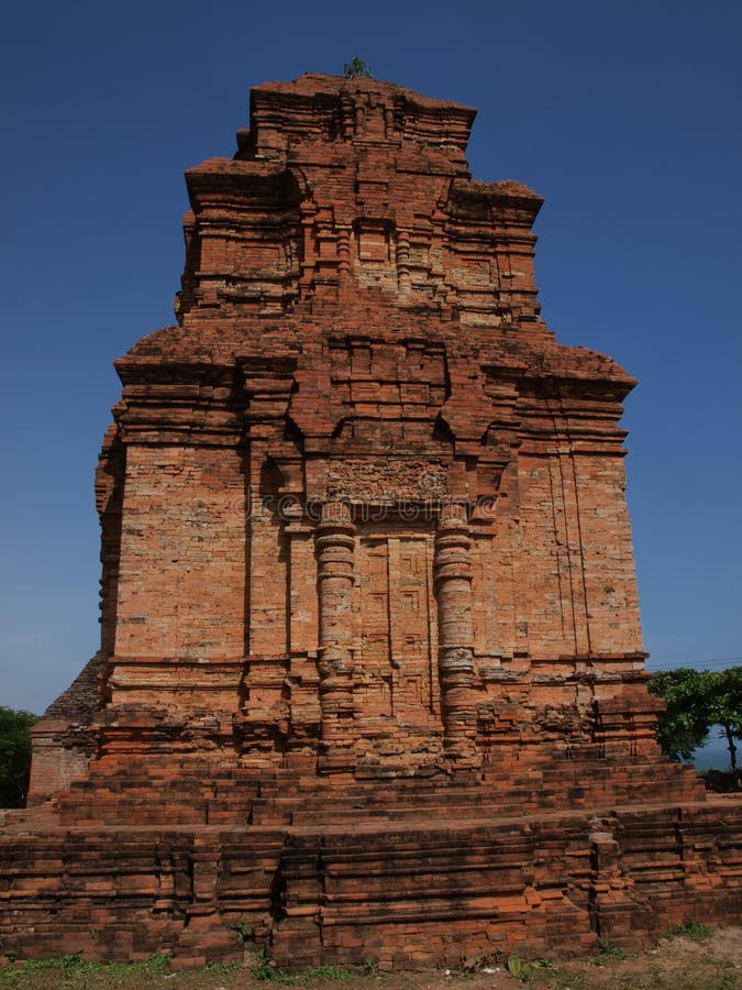 Vietnam Champa temple stock image. Image of champa, monument - 7583655