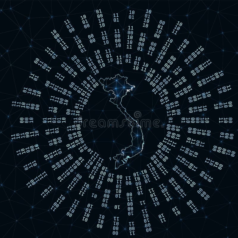 Vietnam on Digital Planet Earth with International Network Representing ...