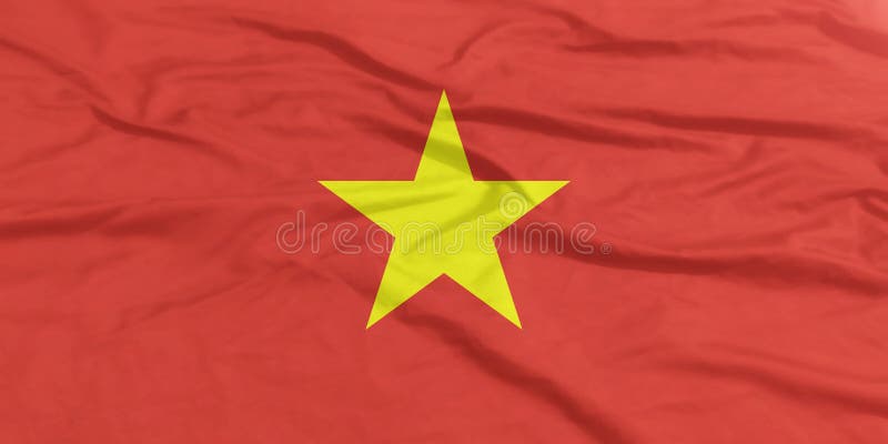 Vietnam Flag Waving Close Up Stock Image - Image of patriot, vietnam ...
