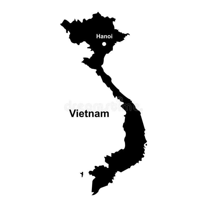 Vietnam map icon stock vector. Illustration of vietnamese - 288156291