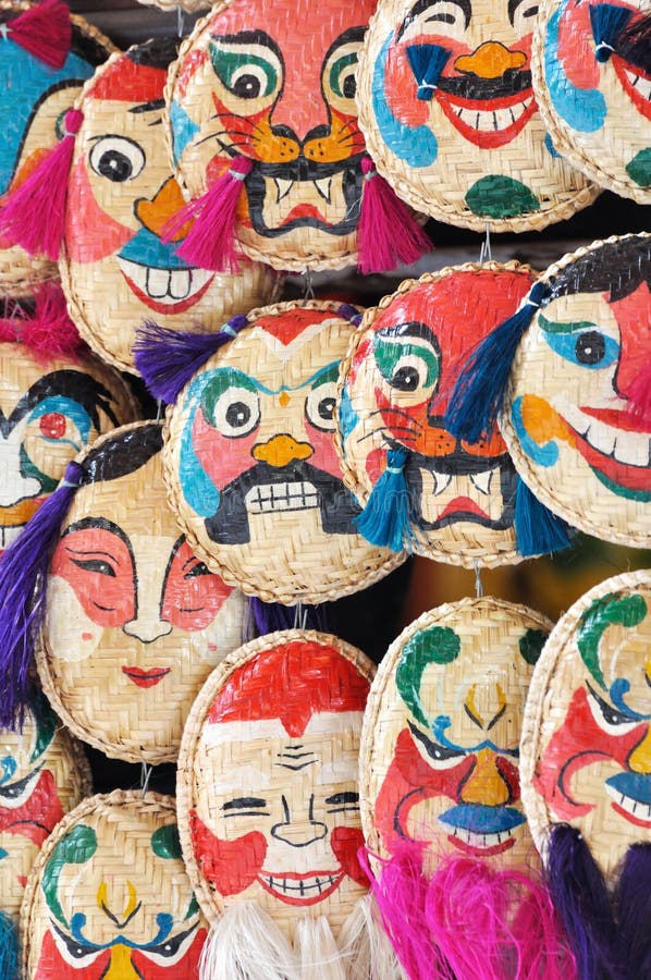 VietNam traditional mask stock image. Image of color - 15271941