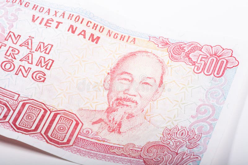 Vietnamese banknotes stock photo. Image of portrait, economy - 43534508