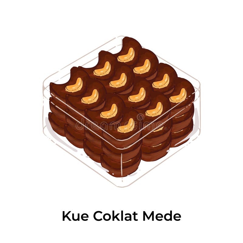 Indonesian Lebaran Cookies Illustration – Assorted Kue Kering Treats ...