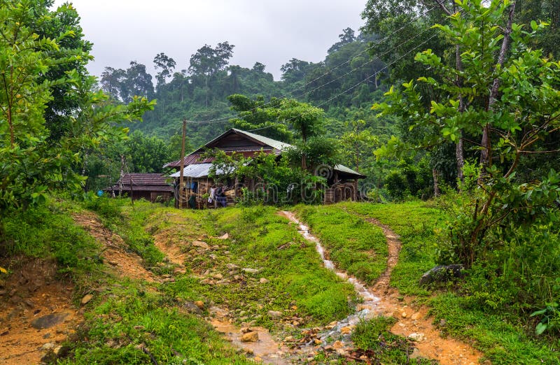 Vietnamese Farm Hut stock photo. Image of natural, asia - 84082988