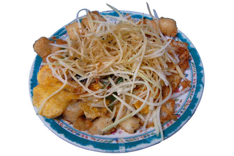 Vietnamese Fried Rice Cakes (Bot Chien) Stock Image - Image of food ...
