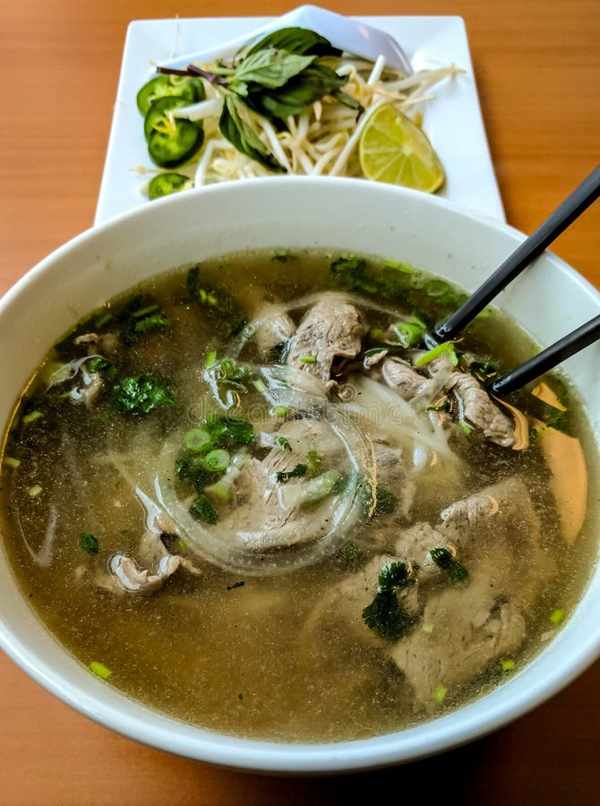 Pho Tai stock photo. Image of broth, meal, prepared, culinary - 5014900