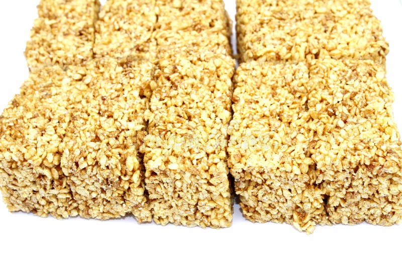 The Vietnamese Rice Cakes on White Stock Photo - Image of isolated ...