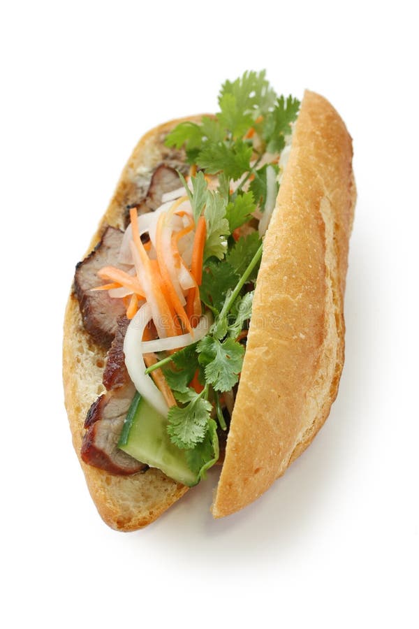 Vietnamese Sandwich stock photo. Image of radish, chili - 17104800