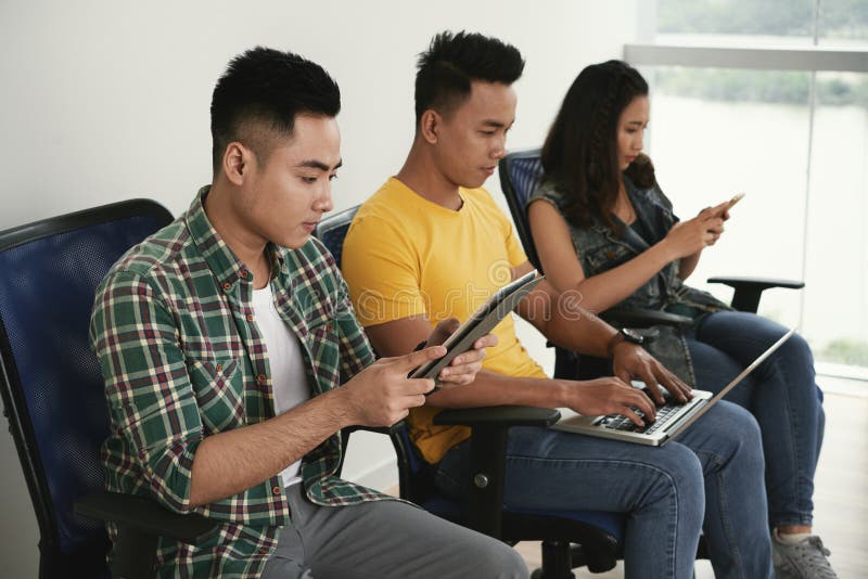 Busy with work stock photo. Image of device, sitting - 108957398