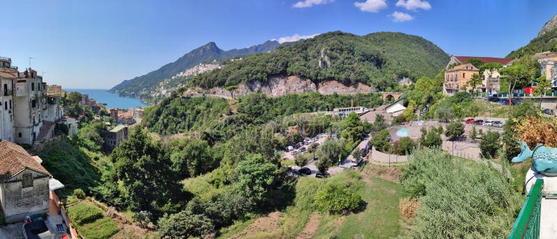 Vietri Sul Mare - Foto Panoramica Da Piazza Matteotti Stock Photo ... Vietri Sul Mare - Foto Panoramica Da Piazza Matteotti Stock Photo ...