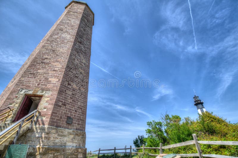 Nouveau Phare De Cape Henry à Virginia Beach, Virginie Image stock ...