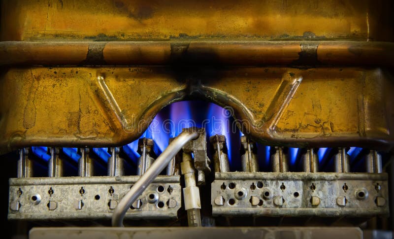 Chaufferette de butane image stock. Image du central - 22741541