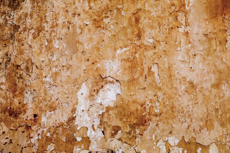 Mur ocre de stuc image stock. Image du stuc, ocre - 14179511