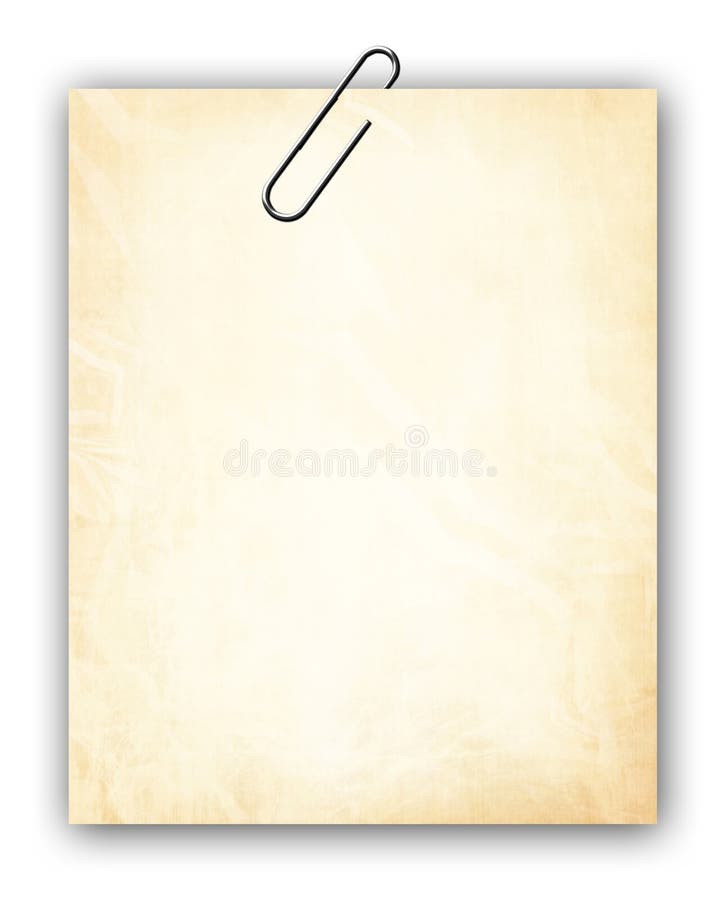 Vieux post-it de papier illustration stock. Illustration du rappel ...