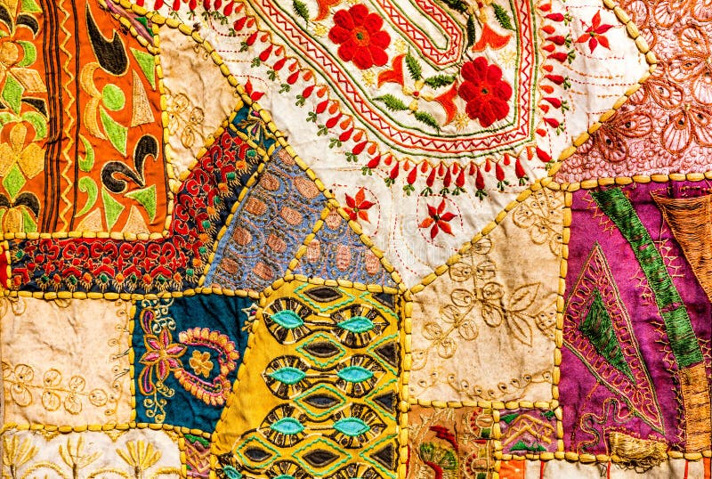 Tapis indien de patchwork photo stock. Image of lames - 29038480
