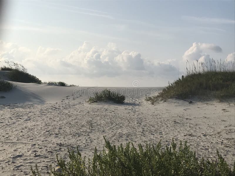 View stock photo. Image of view, sandy, grass, nature - 123347872