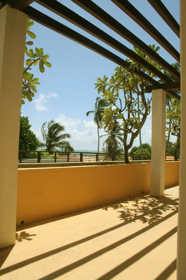 Sea view bar stock photo. Image of green, resort, relaxation - 2750600