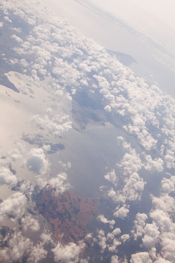 A view from above stock image. Image of water, skies - 13213865