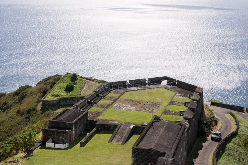 VIEW from ABOVE the FORT stock photo. Image of military - 101211614