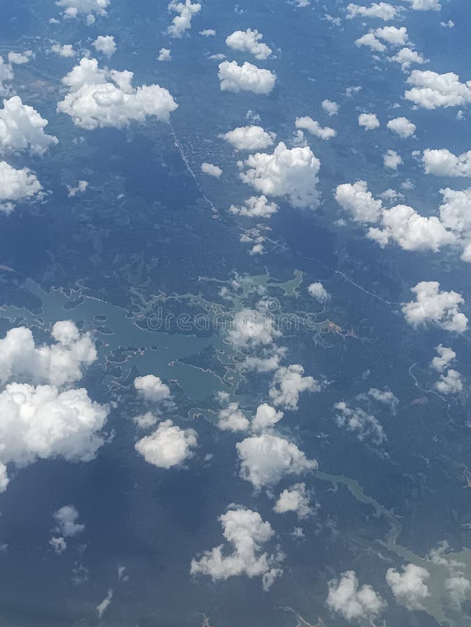 The View from Above Looks so Beautiful, View of Mountains and River ...