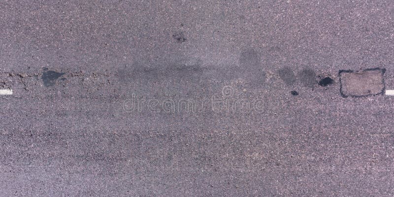 View from Above on Surface of Asphalt Road Stock Image - Image of ...