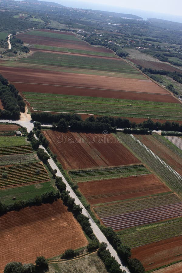 View From Above To The Land Stock Photo - Image of tree, nature: 15617754