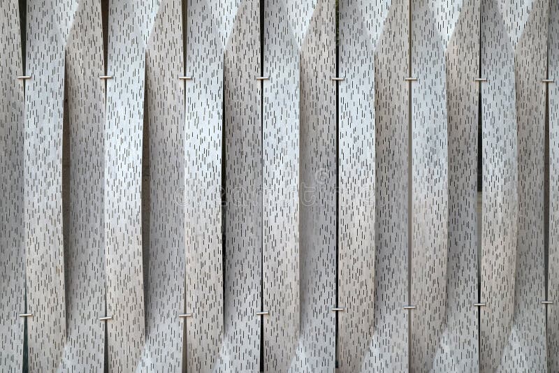 View of an Abstract Silver Metal Structure Background. Iron Fence ...