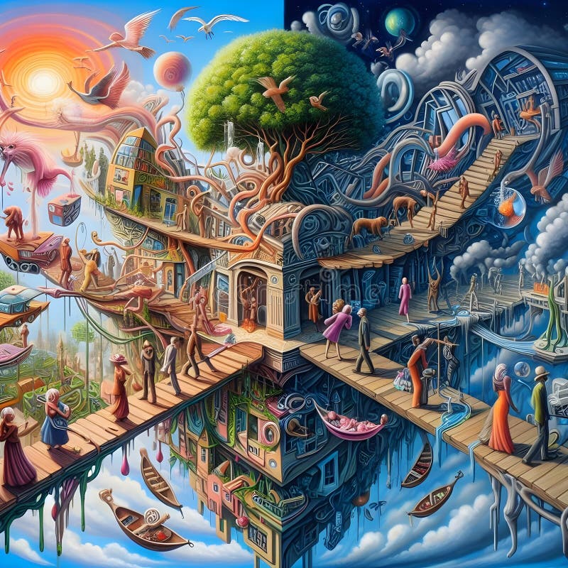 View of Absurdity in Art Present a Distorted and Conflicting Perceive ...