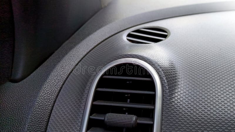 View of Ac Vent in Classic Car Stock Image - Image of interior, mode ...