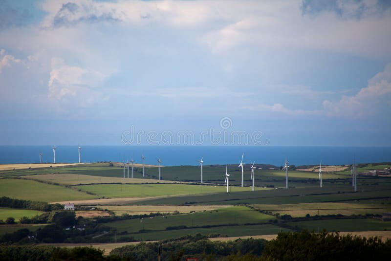 View across Anglesey stock image. Image of isle, farm - 15785693