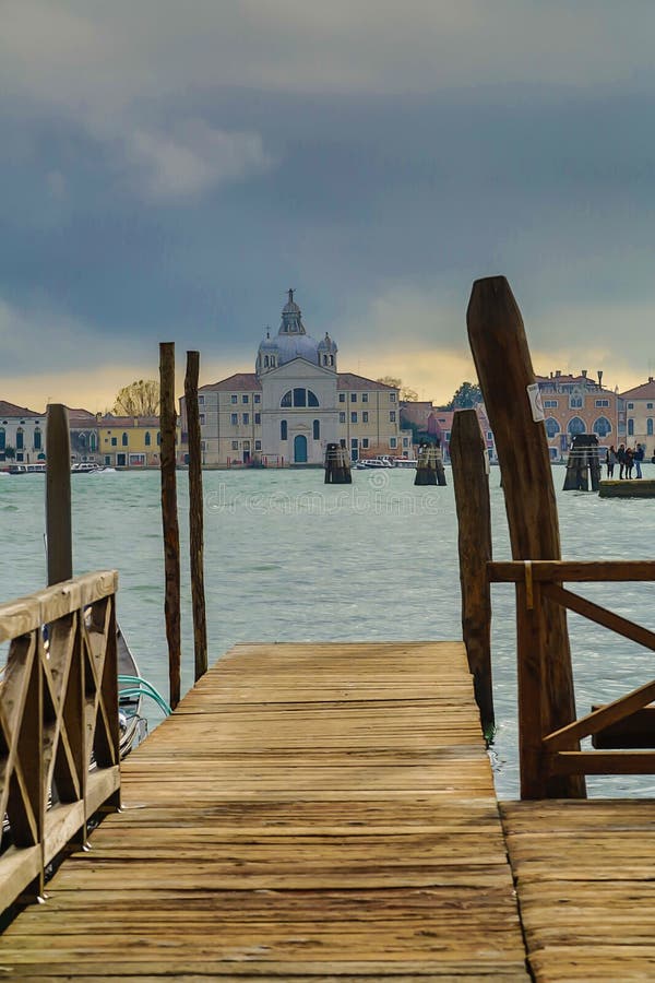 A view across the canal stock photo. Image of pier, water - 271688362