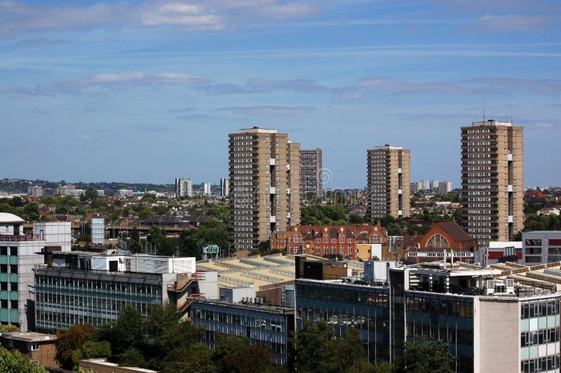 London Tower Blocks stock photo. Image of architecture - 1858806
