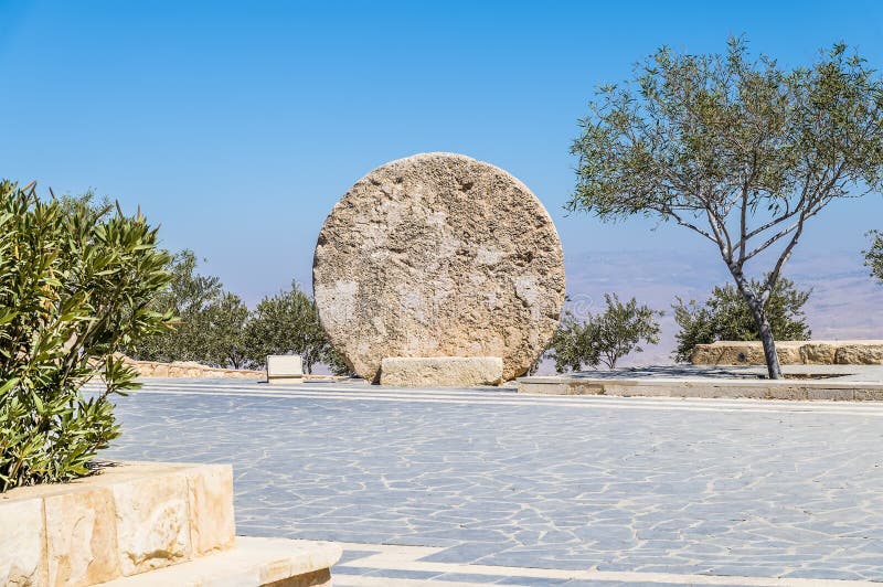 A View Across the Summit of Mount Nebo, Jordan Editorial Photography ...