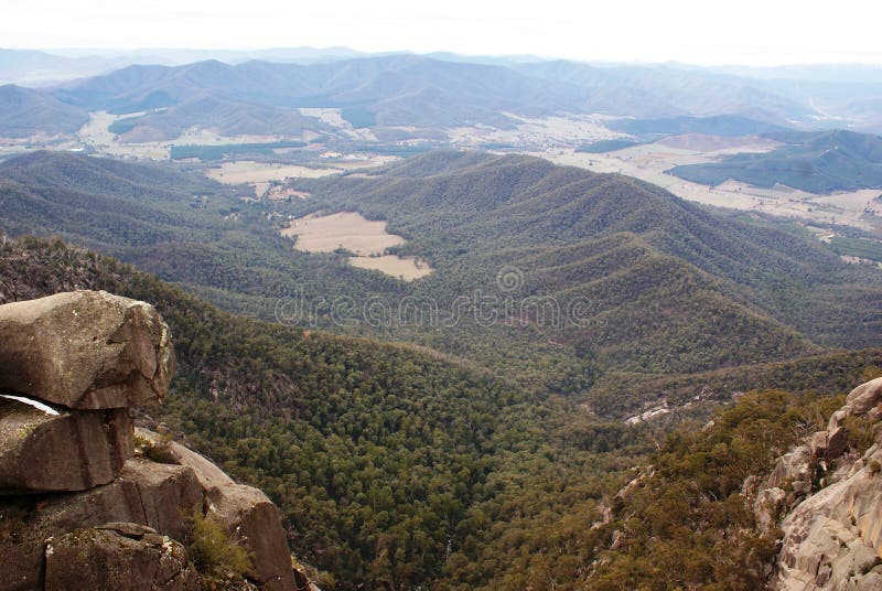 View Across the Valley stock image. Image of undulating - 76926131