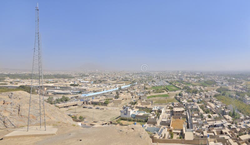 View of the Afghan City of Kandahar Stock Image - Image of architecture ...