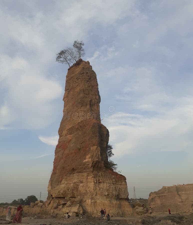 A View Afternoon on BROWN CANYON Demak City Central Java Indonesia ...