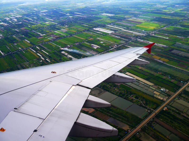 View from Airplane stock photo. Image of aerospace, aviation - 26534788