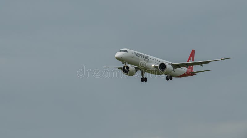 View on Airplane, Aircraft from Helvetic Airways with Number HB-AZL ... View on Airplane, Aircraft from Helvetic Airways with Number HB-AZL ...
