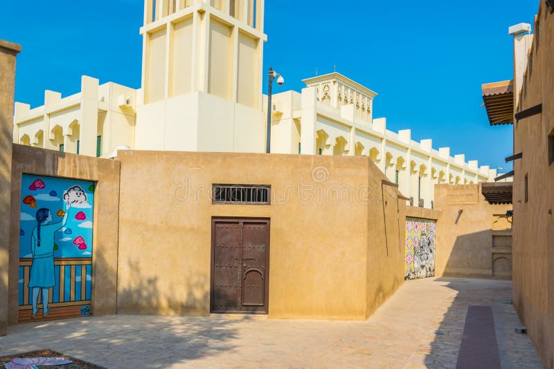 Al Fahidi Historical District Editorial Stock Image - Image of fahidi ...