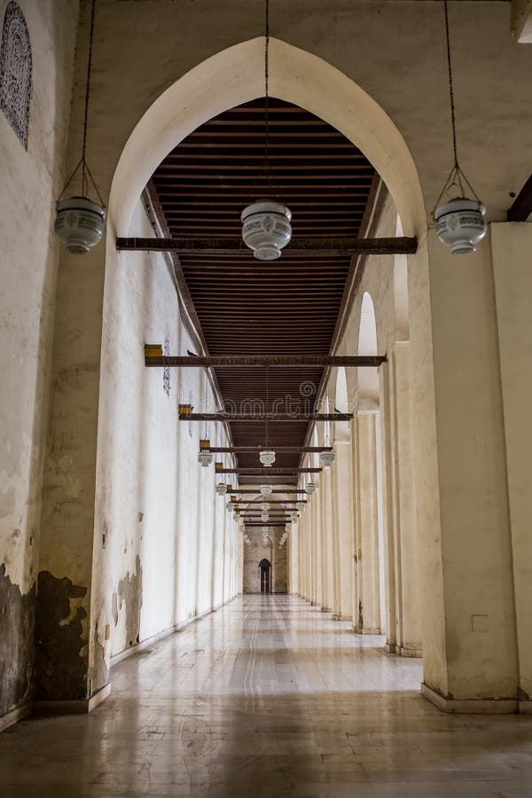 View of the Al-Hakim Mosque Stock Image - Image of historic, ancient ...