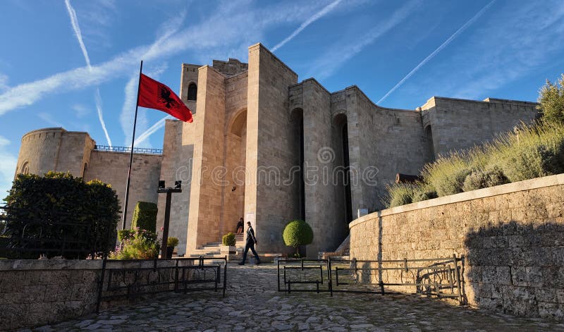 A View of the Alexander Museum in Kruje, Albania Editorial Photography ...