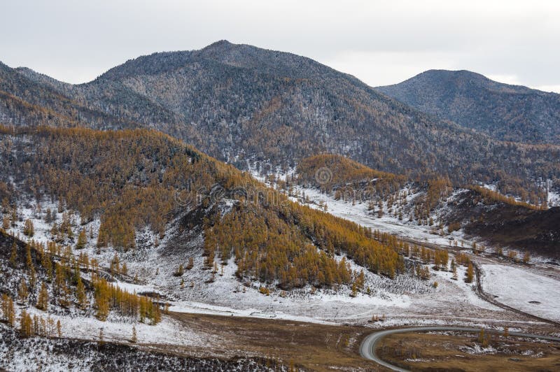 View of Altay mountains stock image. Image of tourism - 261147519