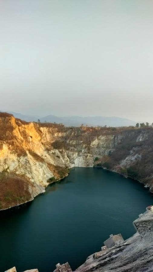 View of the amazing cliff stock photo. Image of geology - 212555164